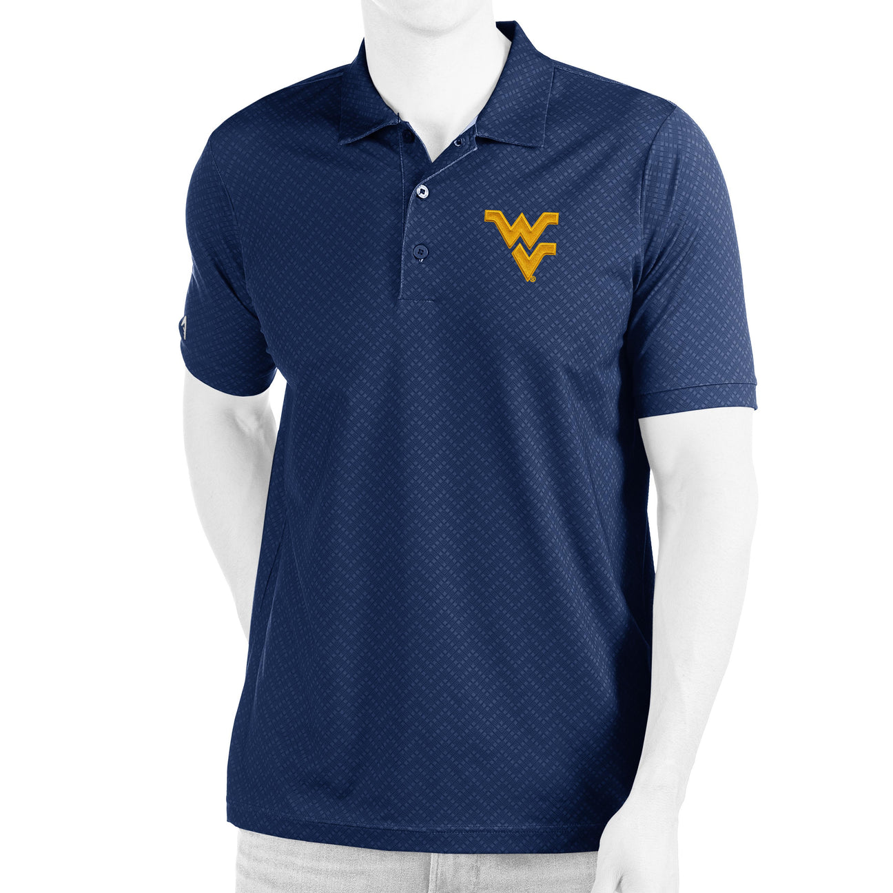 WVU Mountaineers Polo Shirts for Men | Mountaineer World