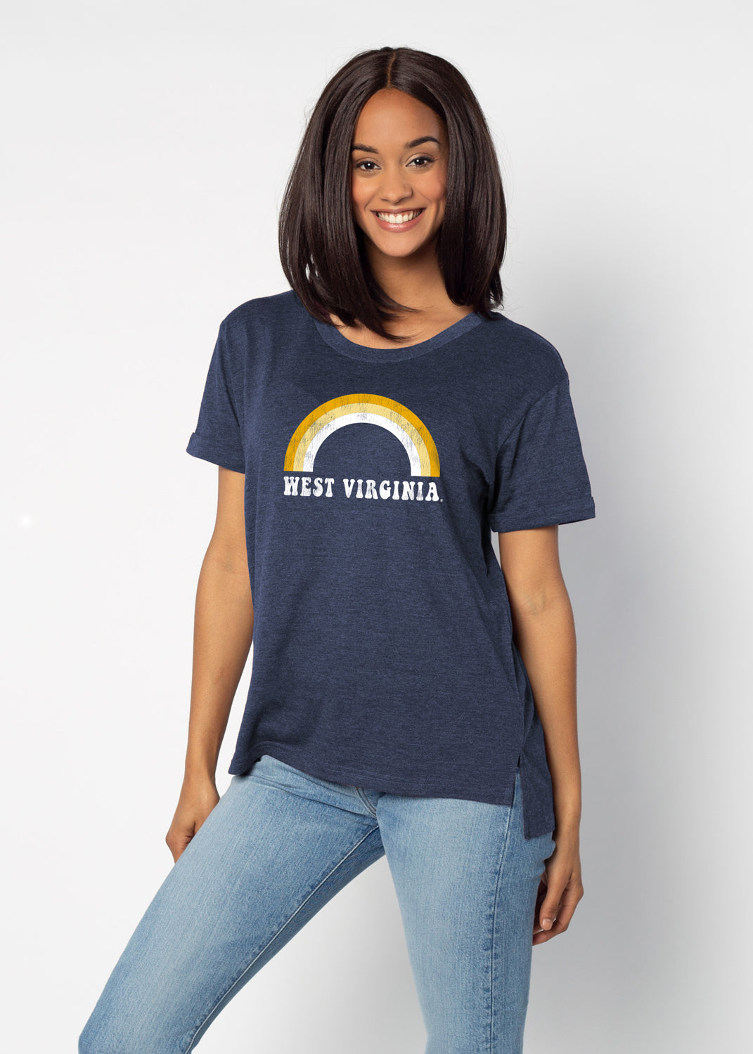 WVU Mountaineers T-Shirts for Women | Mountaineer World
