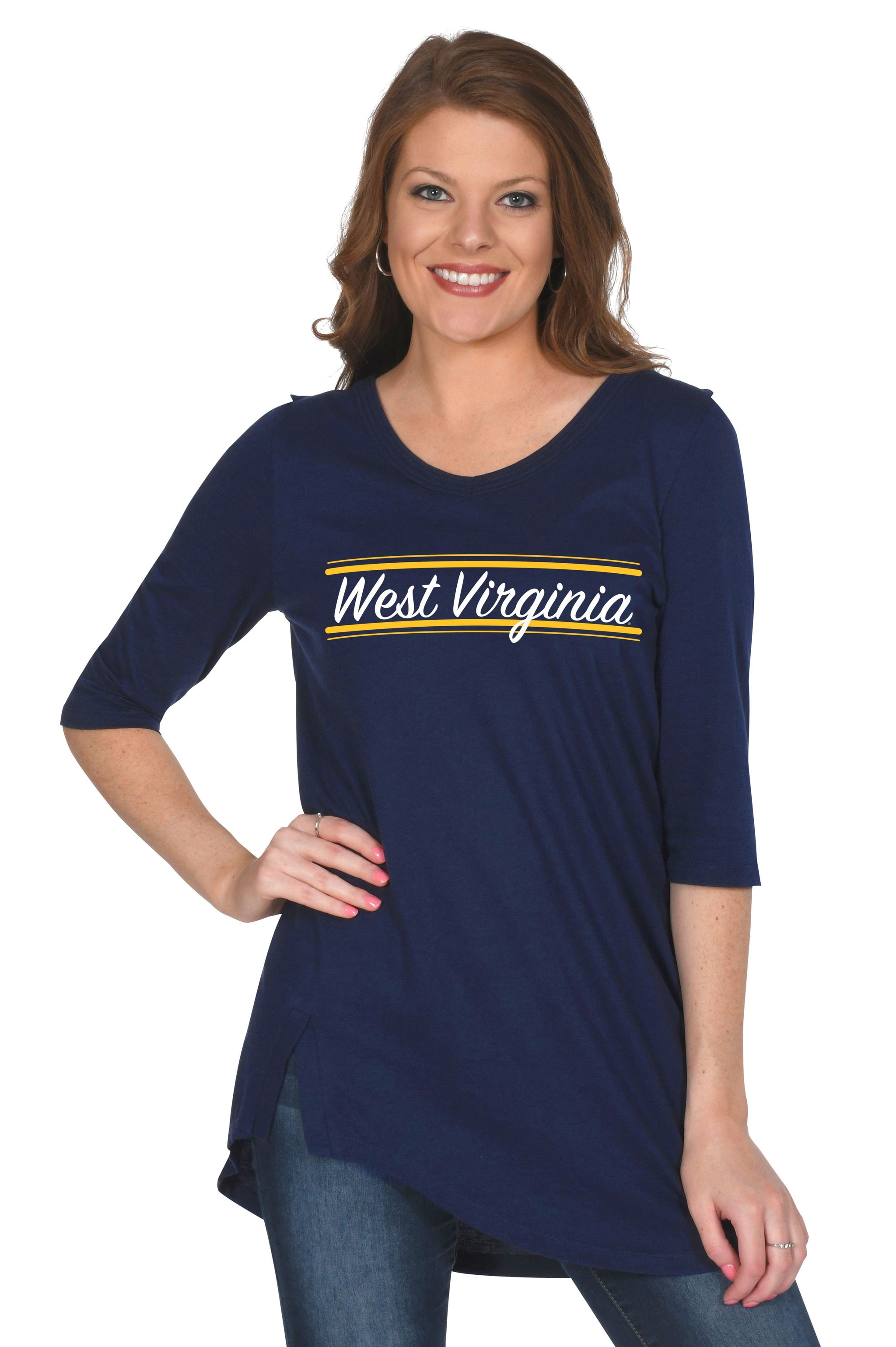 WVU Mountaineers T-Shirts for Women | Mountaineer World